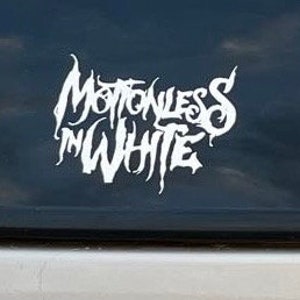 Motionless in White Decal - Etsy