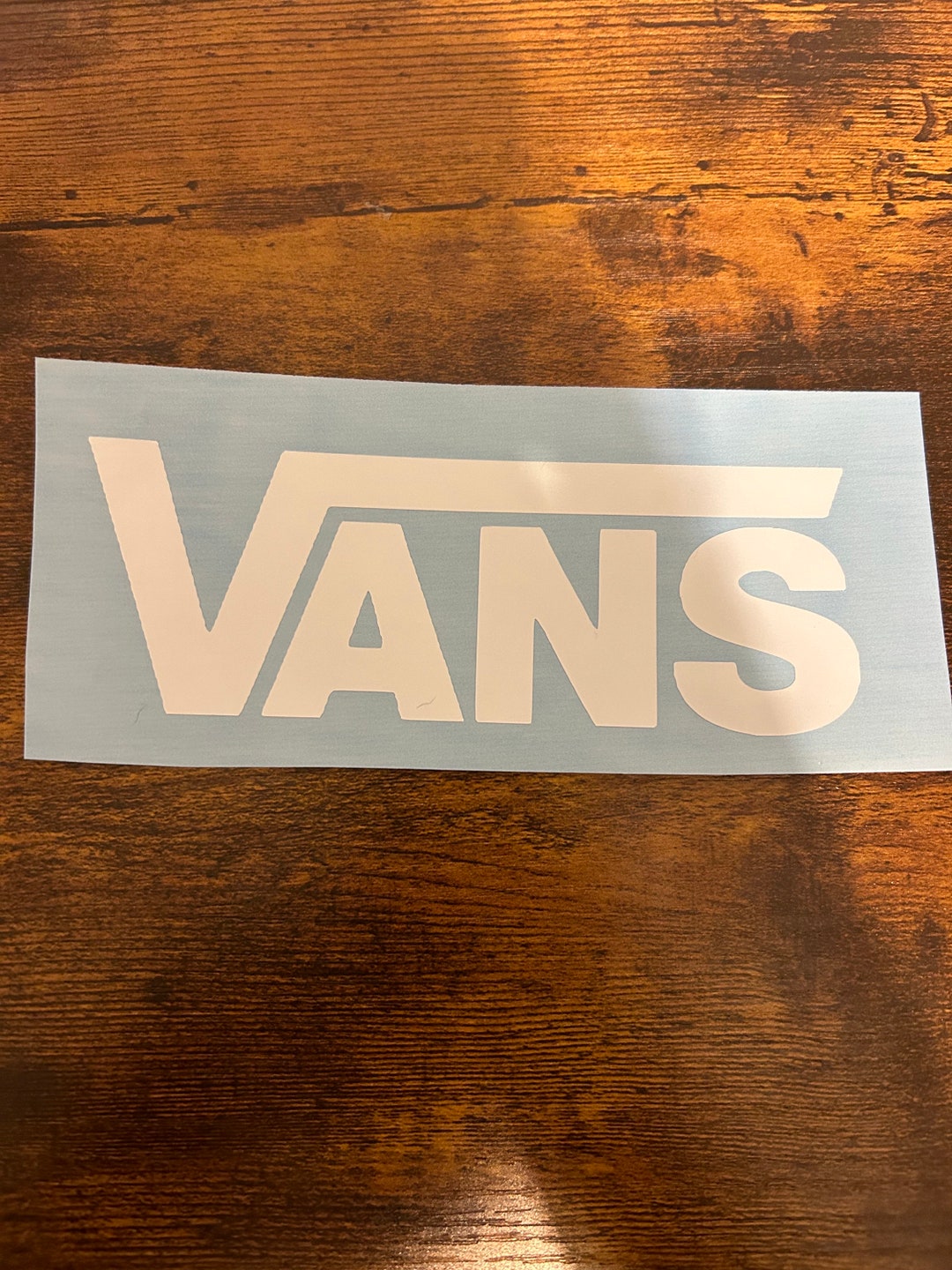 Vans Decal - Etsy