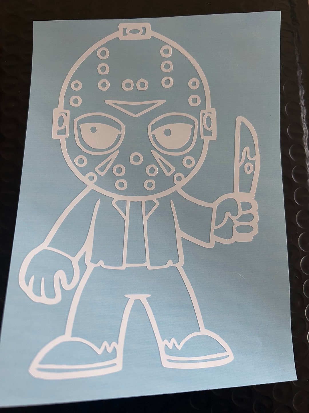 Jason Pop Funko Decal - Etsy