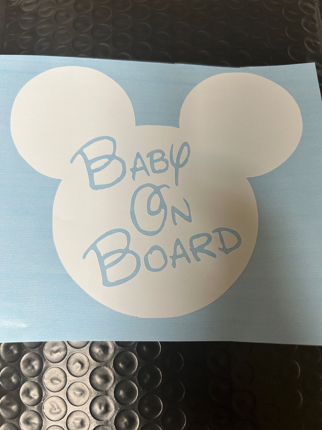 Disney Baby on Board Decal - Etsy