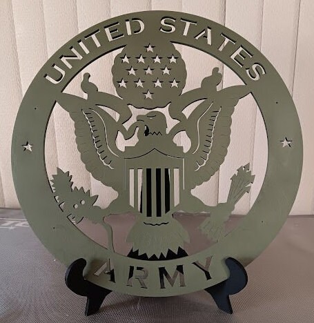 Military Emblem Cutouts With Personalization Options - Etsy