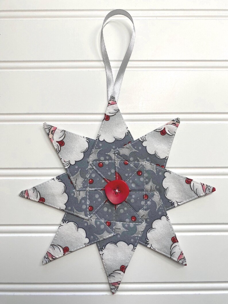 Handmade Christmas Star Ornament: Holiday Tree Decor - Etsy