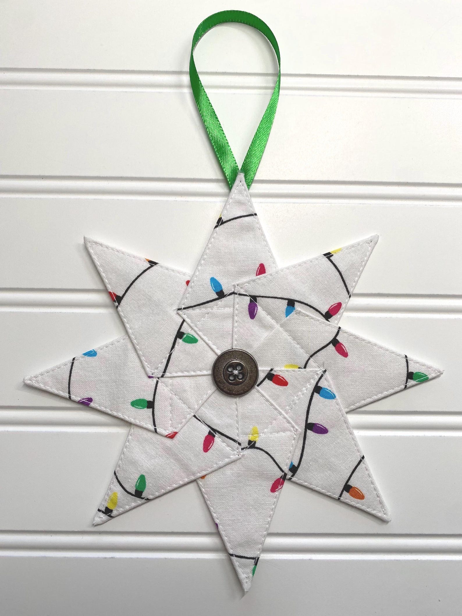 Handmade Christmas Star Ornament: Holiday Tree Decor - Etsy