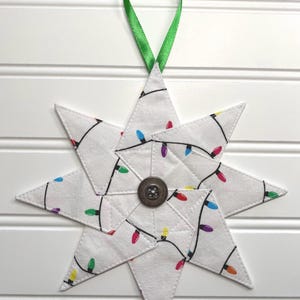 Handmade Christmas Star Ornament: Holiday Tree Decor - Etsy