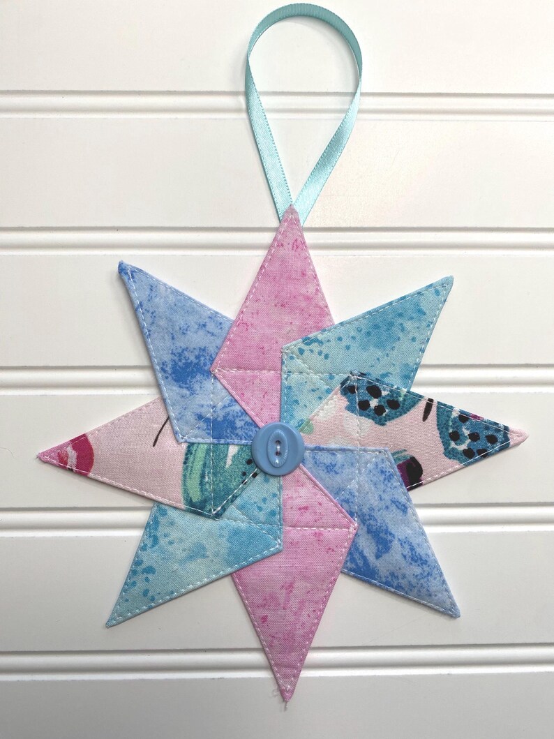 Handmade Christmas Star Ornament: Holiday Tree Decor - Etsy