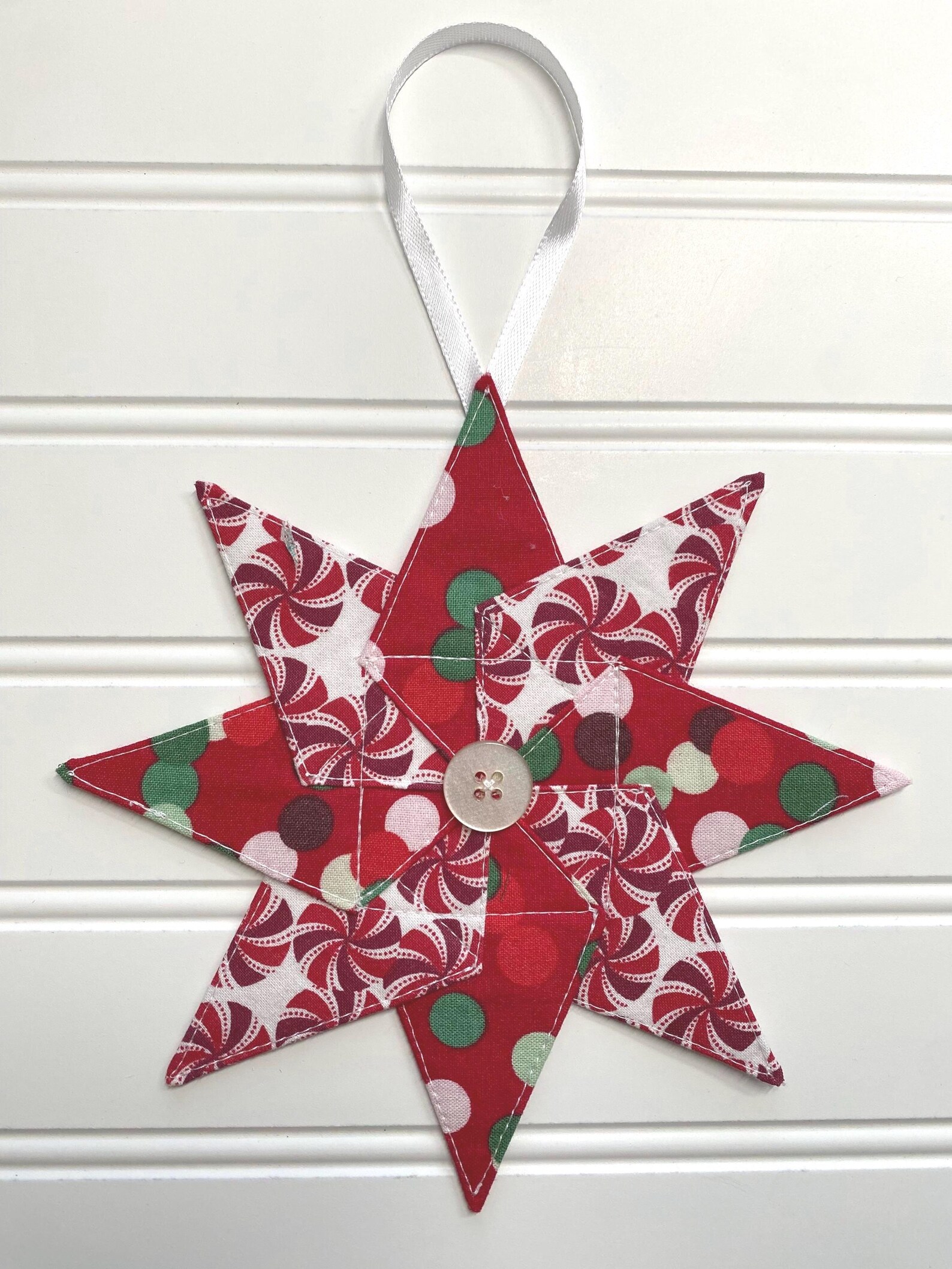 Handmade Christmas Star Ornament: Holiday Tree Decor - Etsy