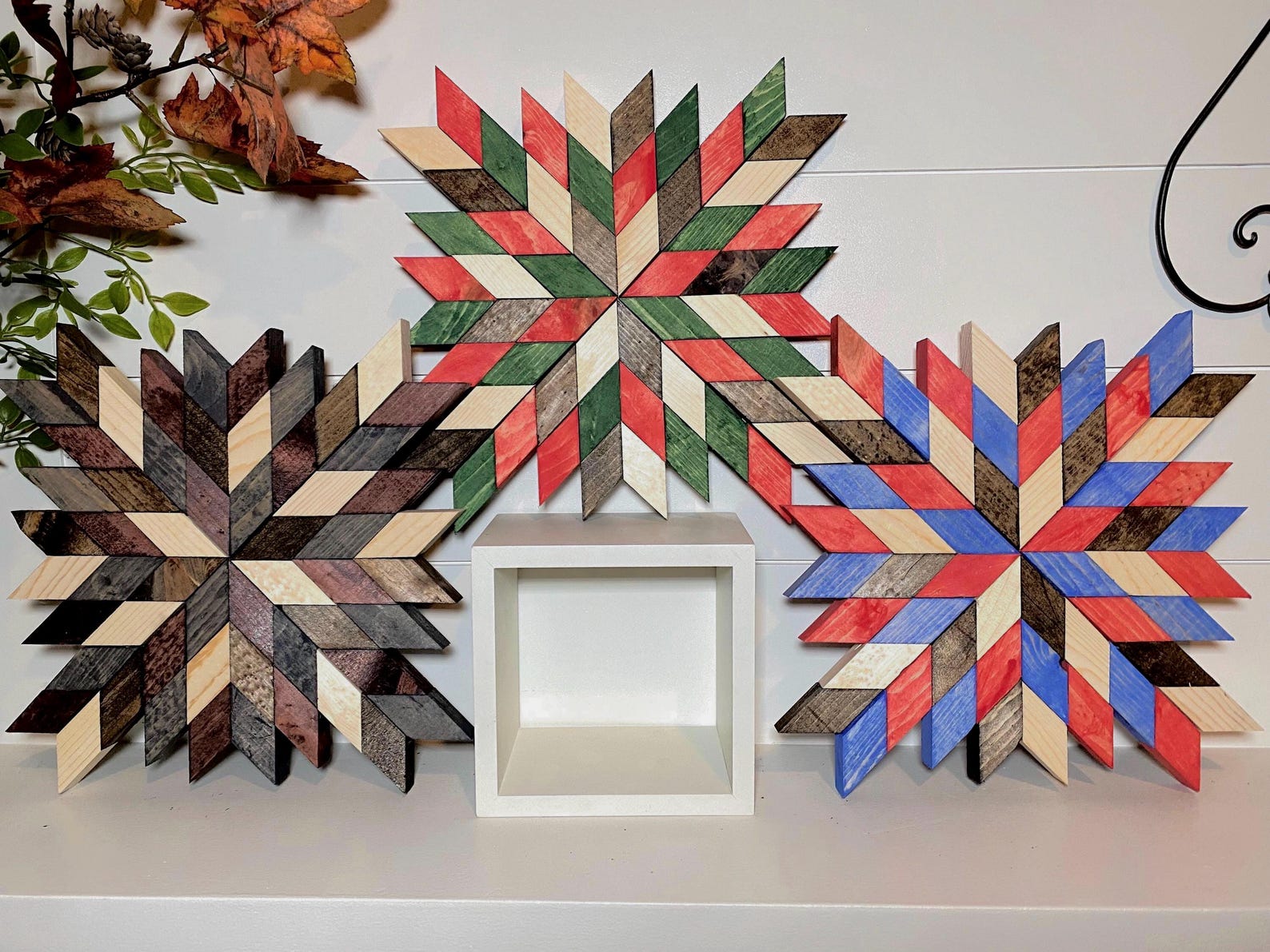 Wood Quilt Block | Barn Quilt | Gift for Quilter | Wall Decor ...