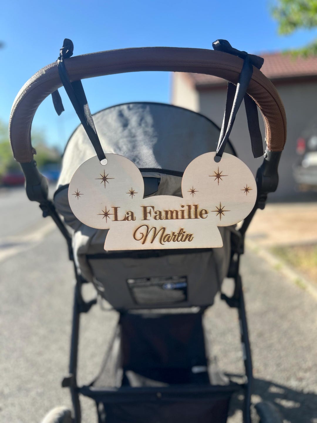 Personalized Stroller Tag, Mickey Mouse, Stroller, Baby Accessories - Etsy