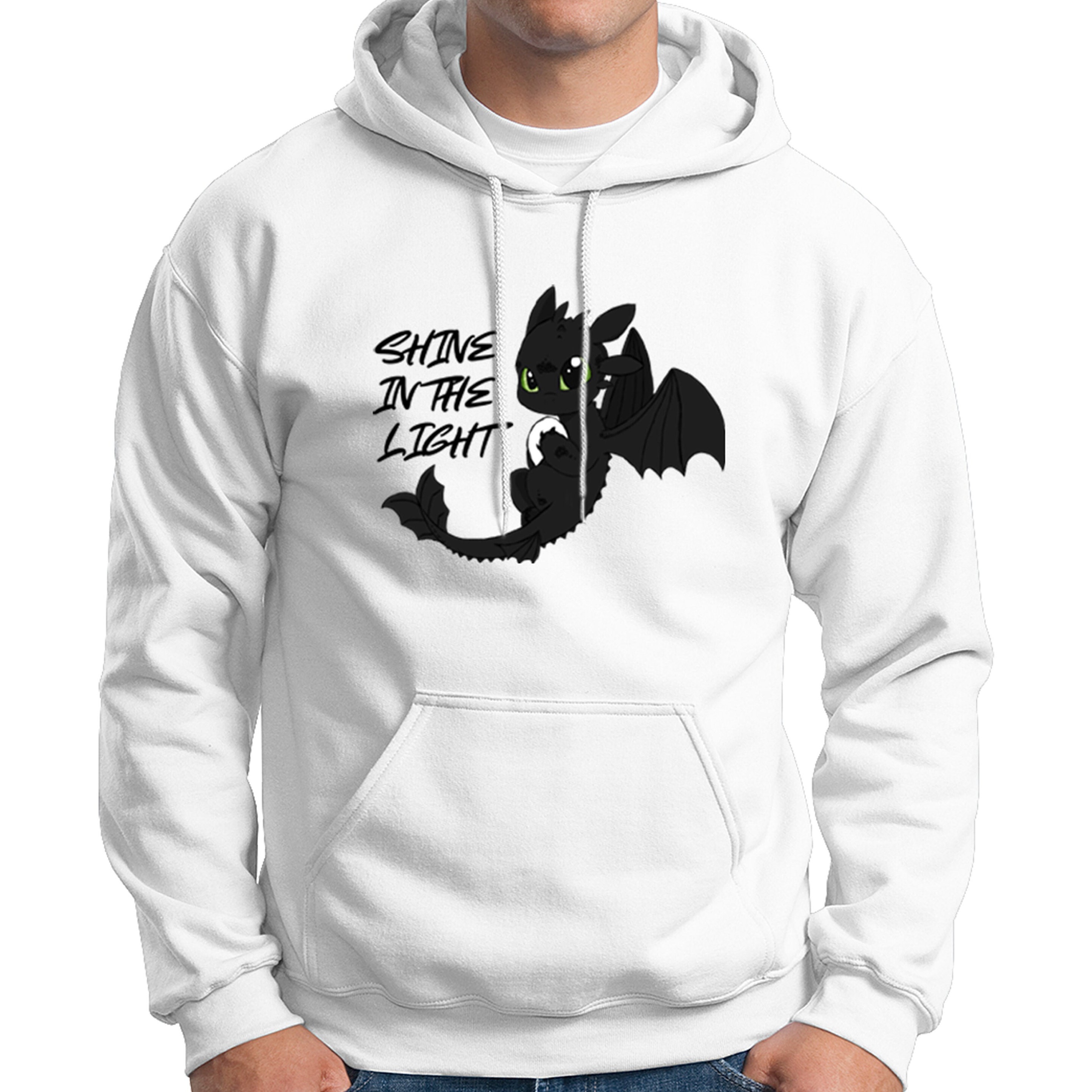 Toothless Dragon Couple Hoodies: Glow in the Dark Matching Set - Etsy