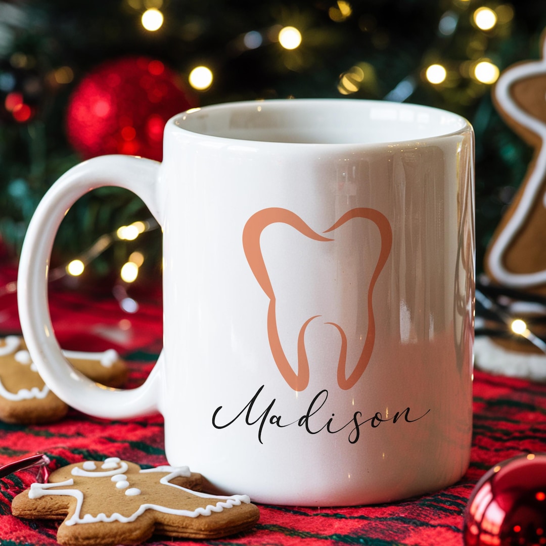 Personalized Name Mug, Gift for Doctor, Dentist Mug, Dental Student Mug ...