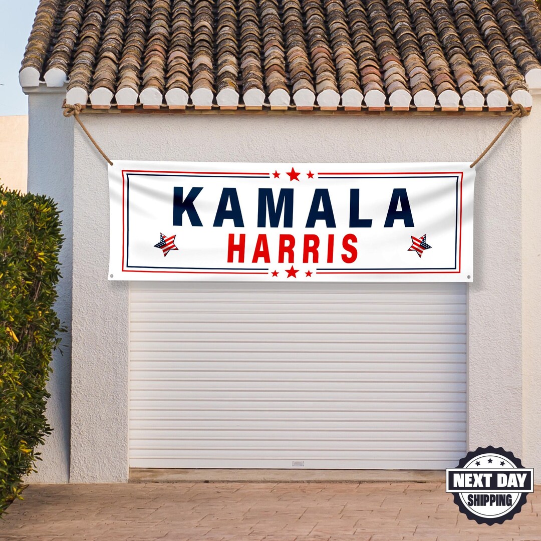 Kamala Harris Banner, Kamala 2024, Kamala Banner, Vinyl Banner, Vote ...