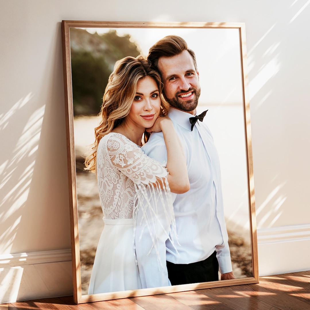 Wedding Photo Frame, Personalized Pictures Gifts, Wall Art, Home Decor ...
