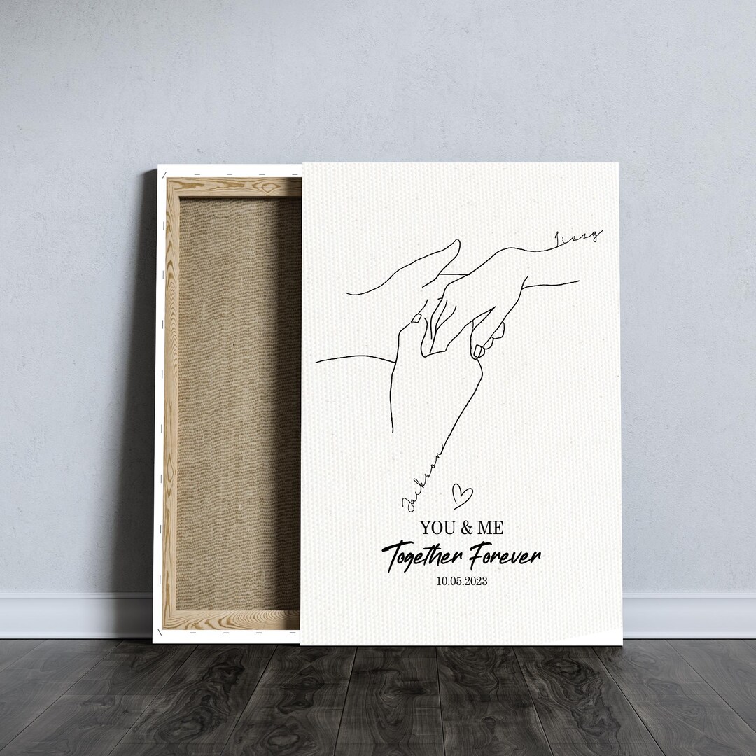 Couple Love Hands Print, Couple Gift, Home Wall Decoration, Gift for ...