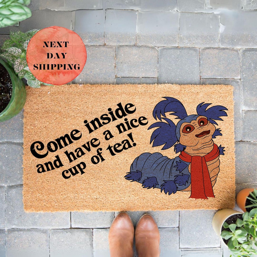 Labyrinth Decor, Labyrinth Ello Worm Doormat, New Home Gift ...