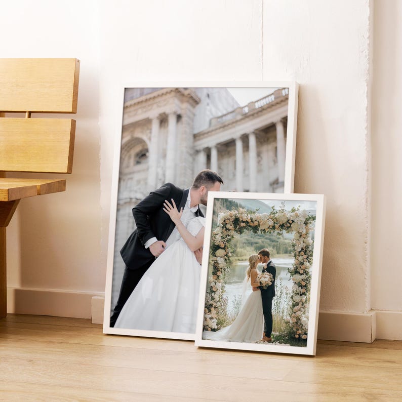 Wedding Photo Frame, Personalized Pictures Gifts, Wall Art, Home Decor ...