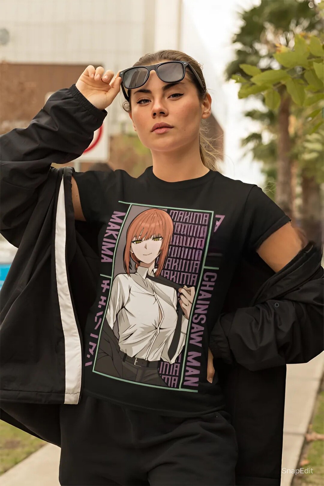 Chainsaw Man Makima T-shirt - Etsy
