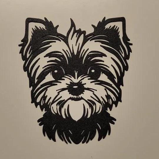 Dog Breed Silhouette Wall Art | Customizable Metal Dog Wall Decor ...
