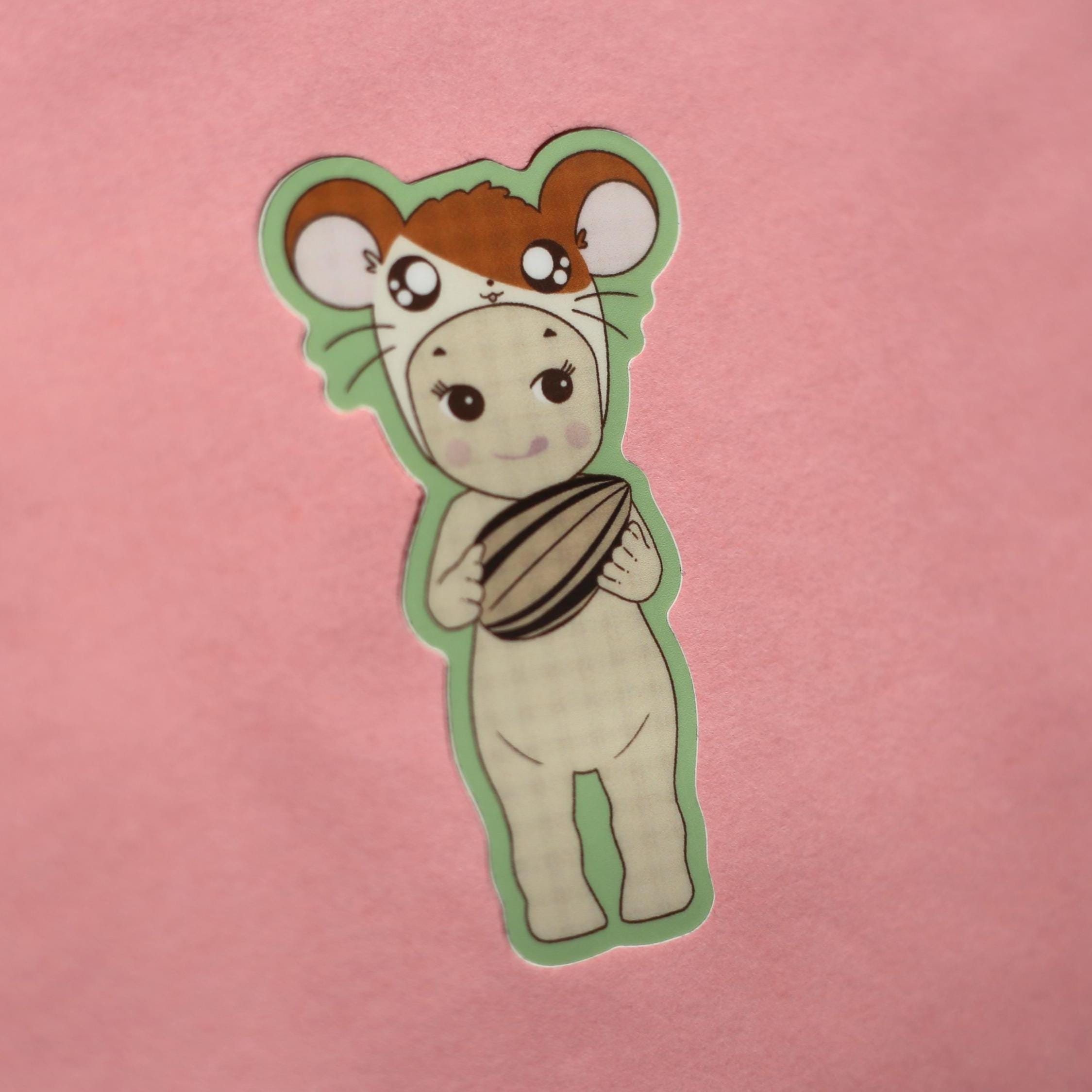 Kewpie Baby Angel Hamtaro & Bejou Sticker Set | Weatherproof ...