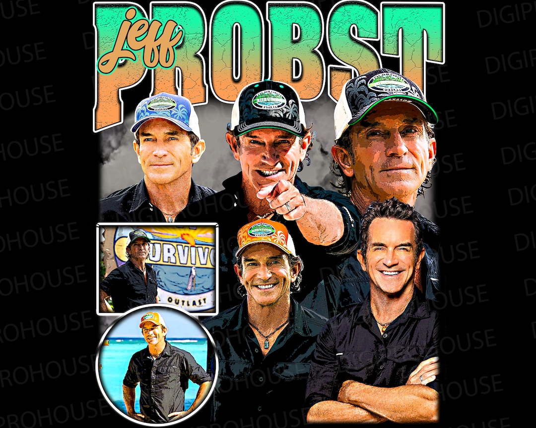 Jeff Probst T Shirt Design PNG Instant Download - Etsy