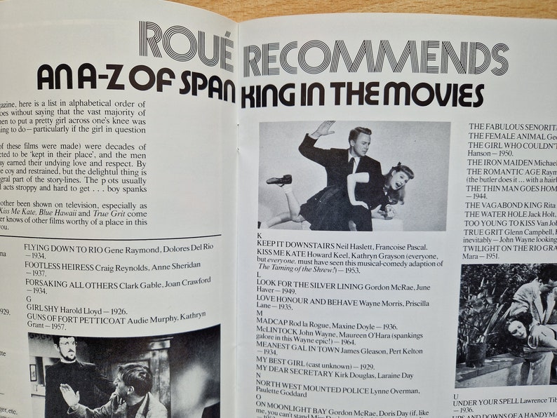 Roue Magazine No 41 Circa 1985 Young Wife College Discipline Etc - Etsy