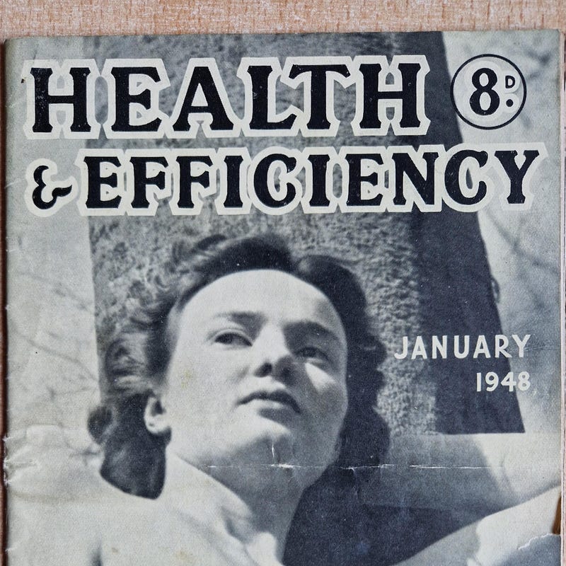 Health and Efficiency Magazine - Etsy UK