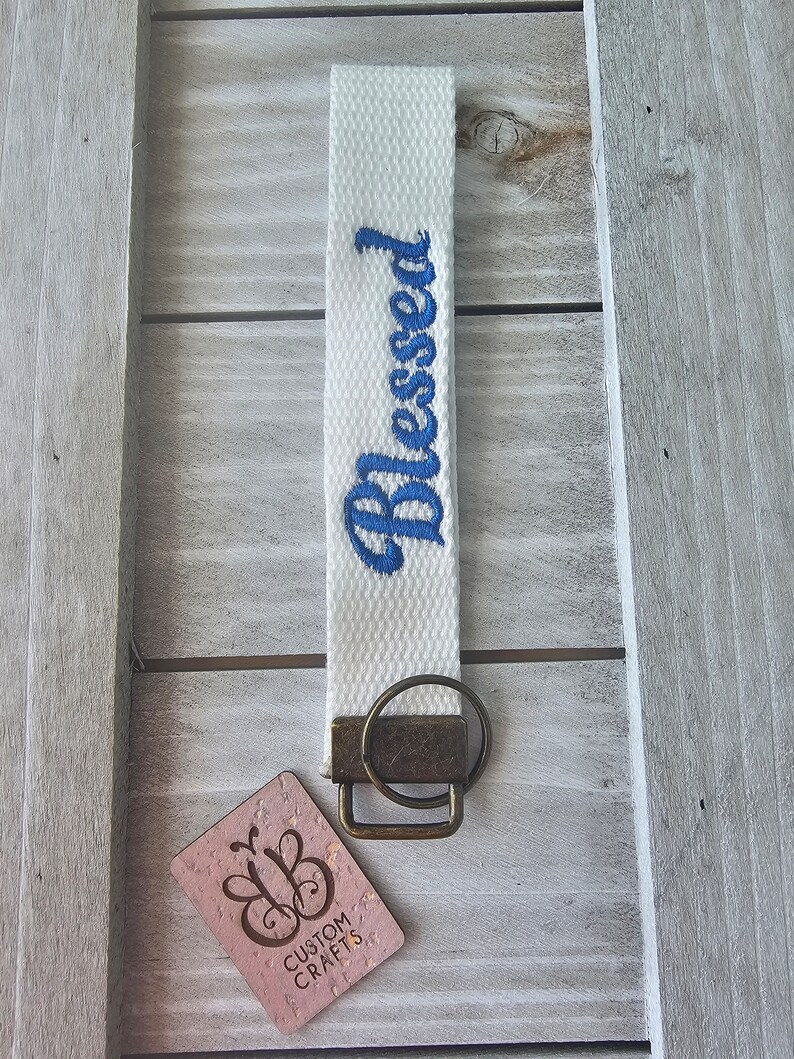 Blessed, Hope, Be Kind Keychain Wristlets, Inspirational Keychain Gits ...
