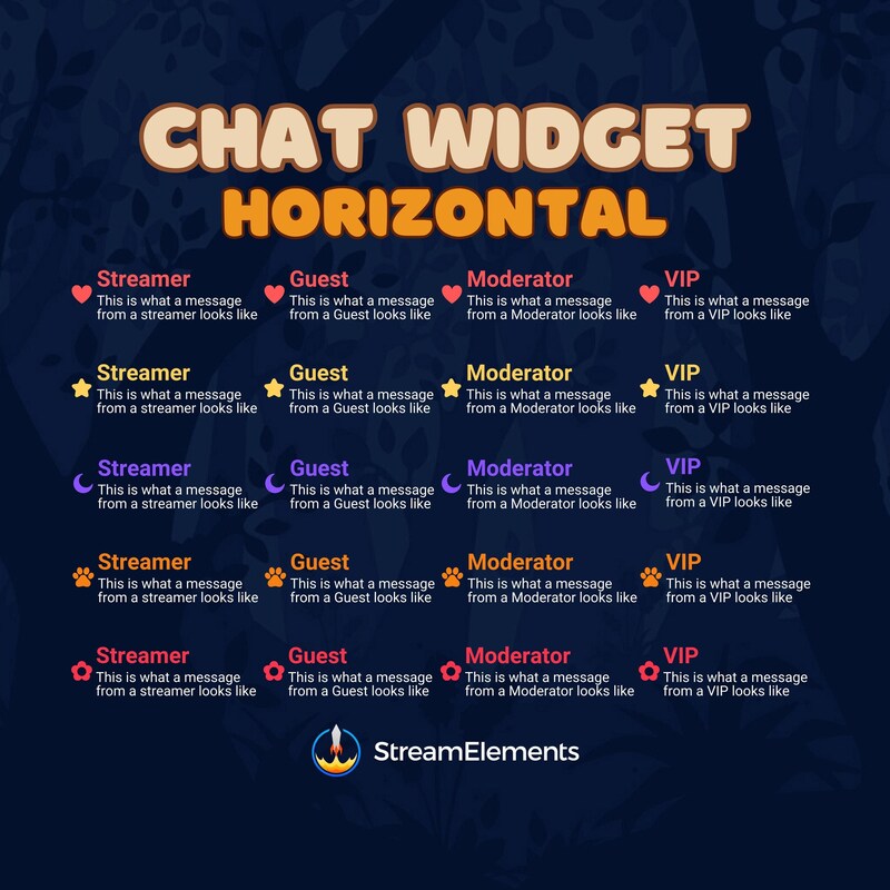 Twitch Chat Widget - Etsy