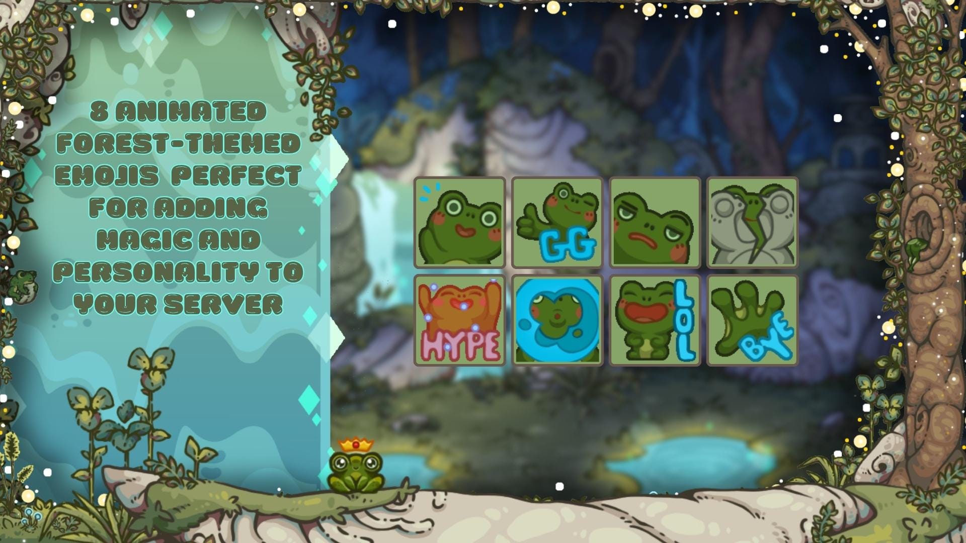 Fully Set up Enchanted Forest Discord Server | Gaming Template | Pre ...