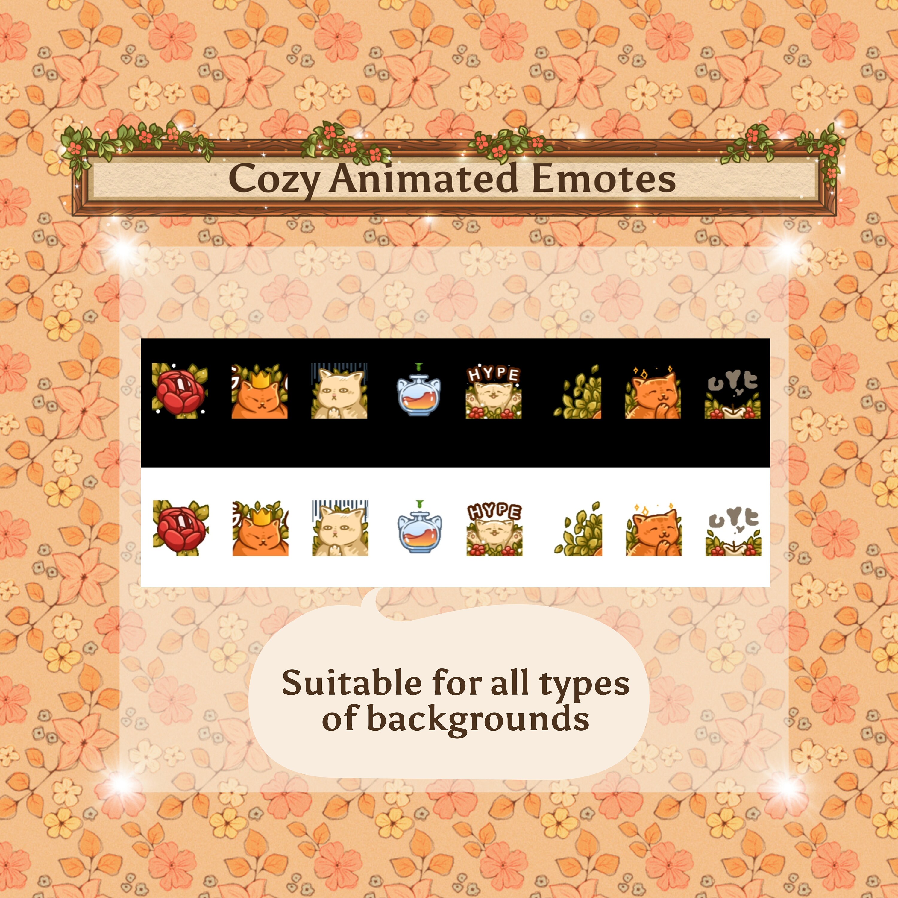 Animated Emotes, Twitch Emotes, Discord Emotes, Twitch Sub Emotes, Cozy ...