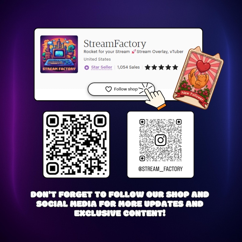 Webcam Overlay Widget 3-in-1 • Frame + Goal Tracker + Twitch Alerts ...