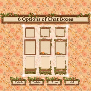 Cozy Stream Overlay, Twhitch Overlay, Youtube Overlay, Twitch Panels ...