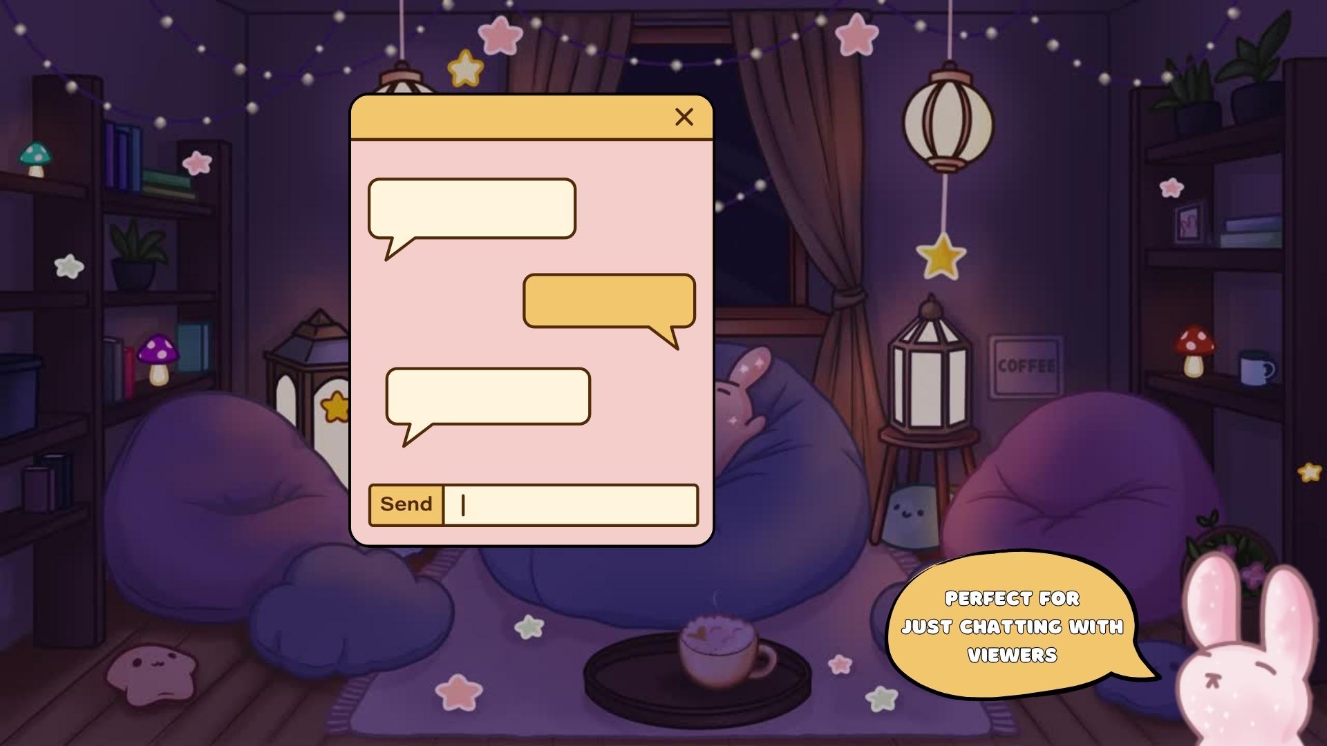 Vtuber Background Coffee Room - Cute Animated Vtuber Background, Vruber ...