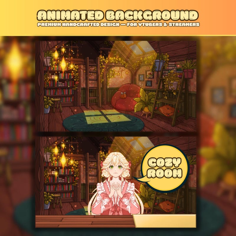 Vtuber Office Scene - Etsy