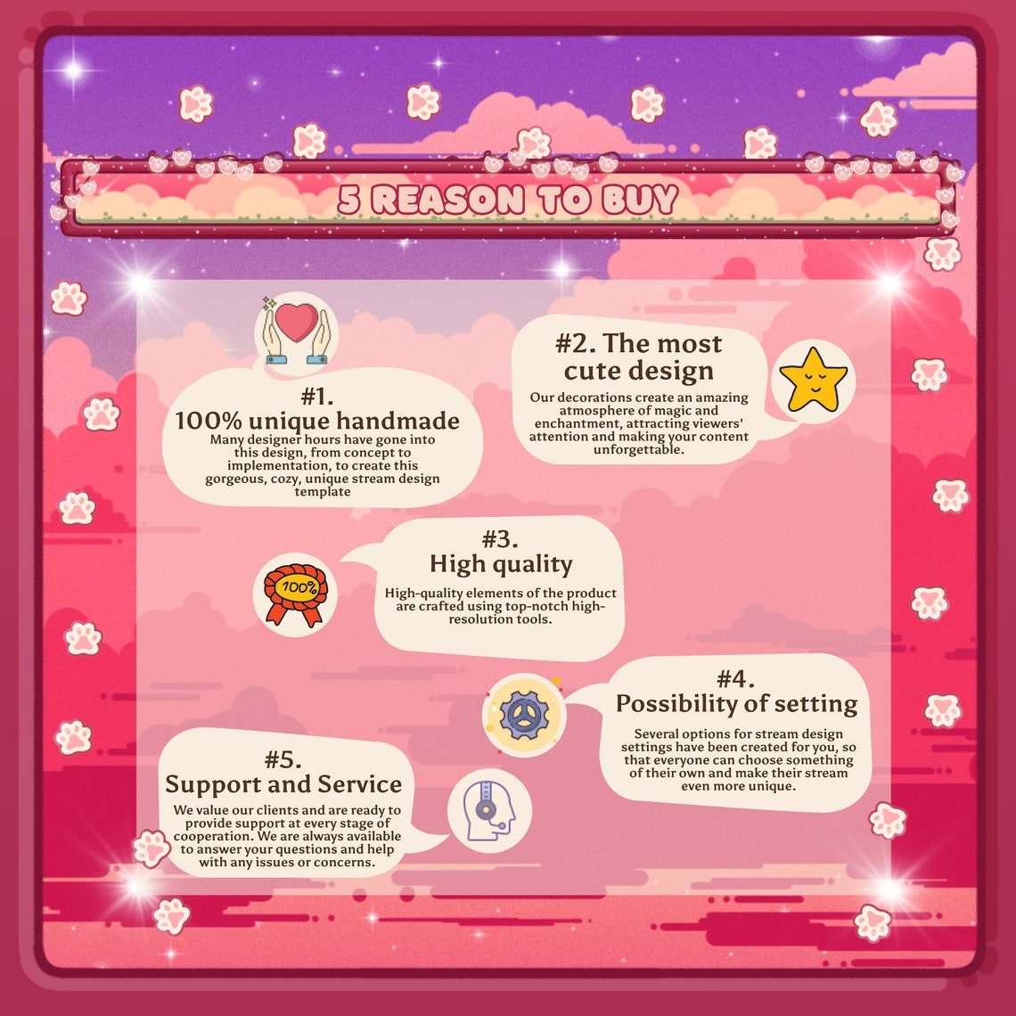 Twitch Alerts Cute Animated Stream Alerts Cozy Cat Alert Pack , New ...