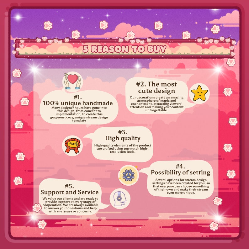 Twitch Alerts Cute Animated Stream Alerts Cozy Cat Alert Pack , New ...