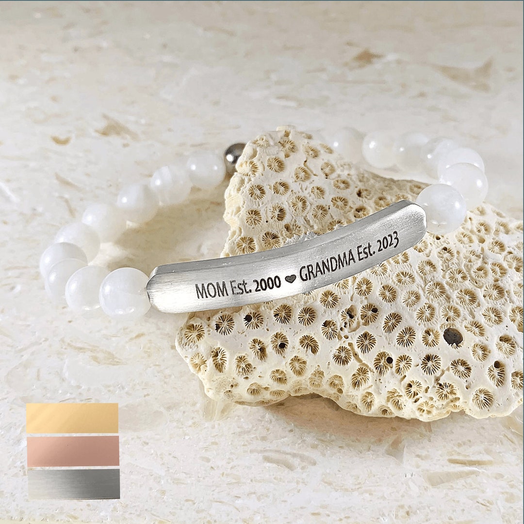 Mothers Day Gift, Mother Jewelry Personalized, Mom Bracelet ...