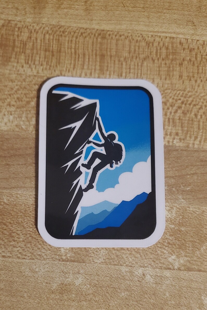 Rock Climbing Sticker - 2