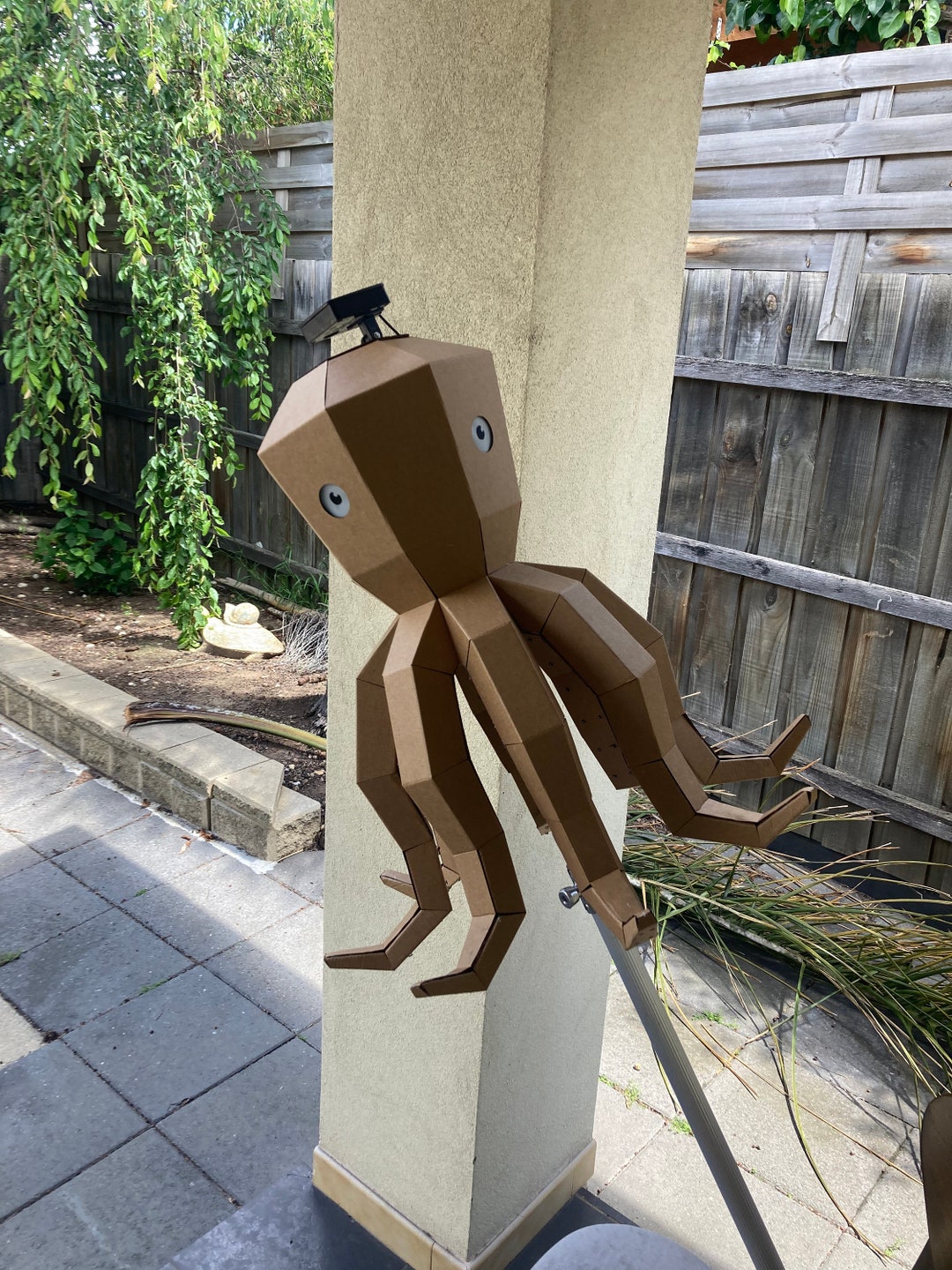 Cardboard Octopus - Etsy