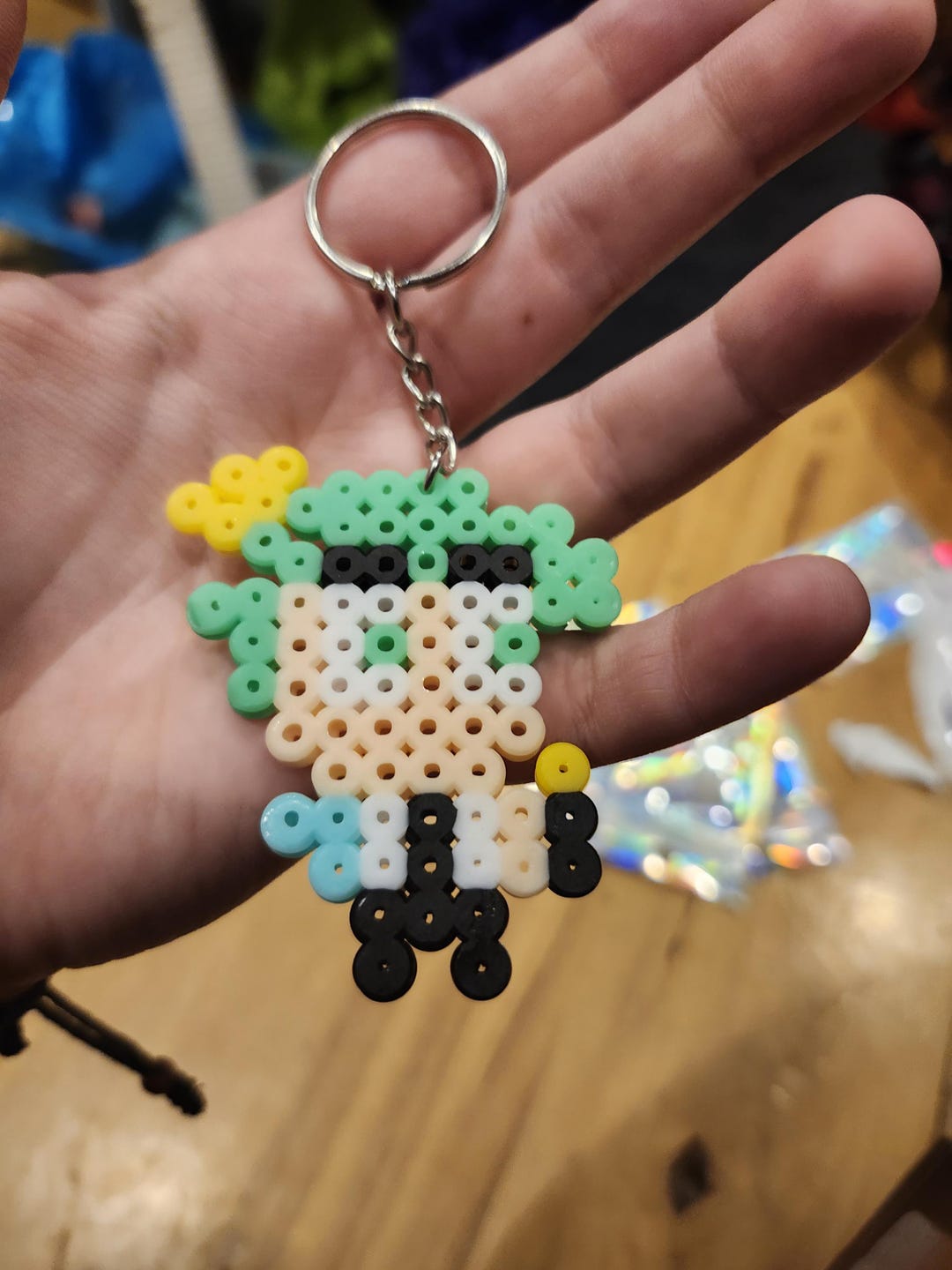 Fairly Odd Parents Perler Bead Small Keychains - Etsy