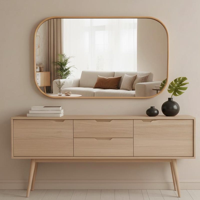 Wood Oak Wall Cabinet - Etsy UK