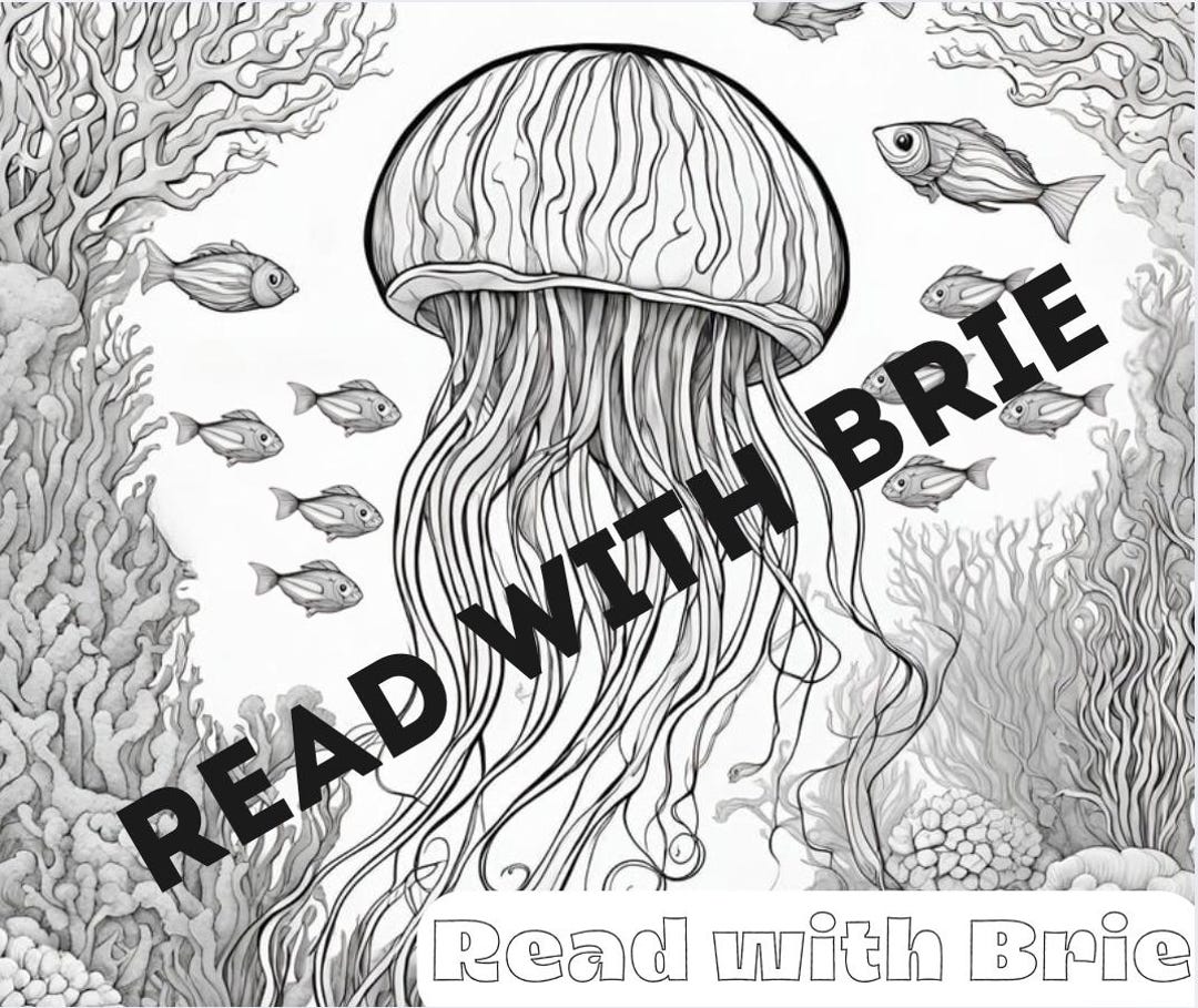 Read With Brie Coloring Pages - Etsy