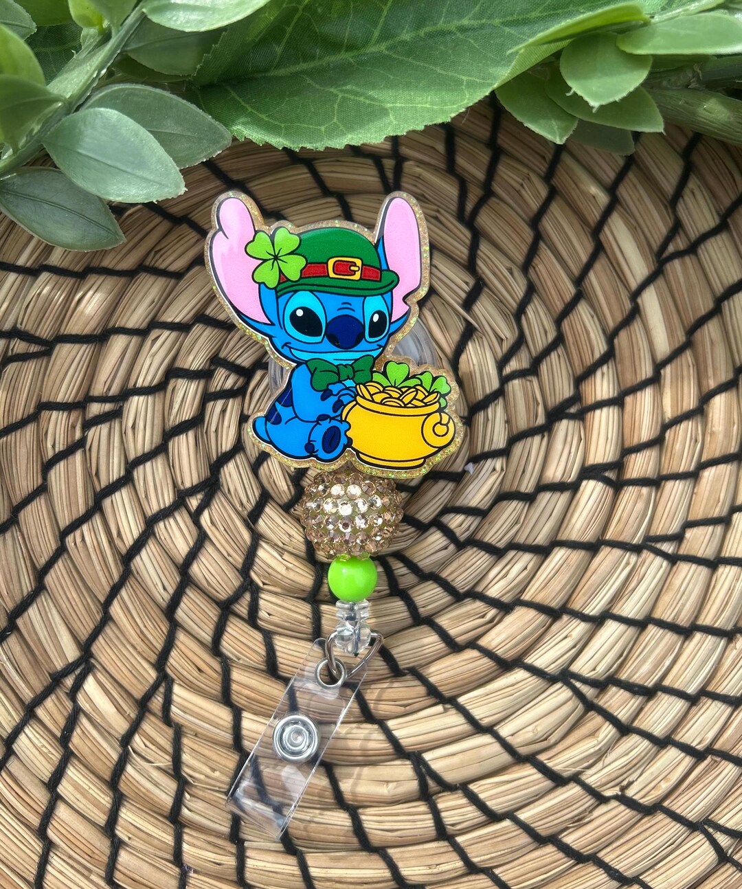 Pot of Gold Blue Alien Badge Reels/pot of Gold Badge Reels/character ...