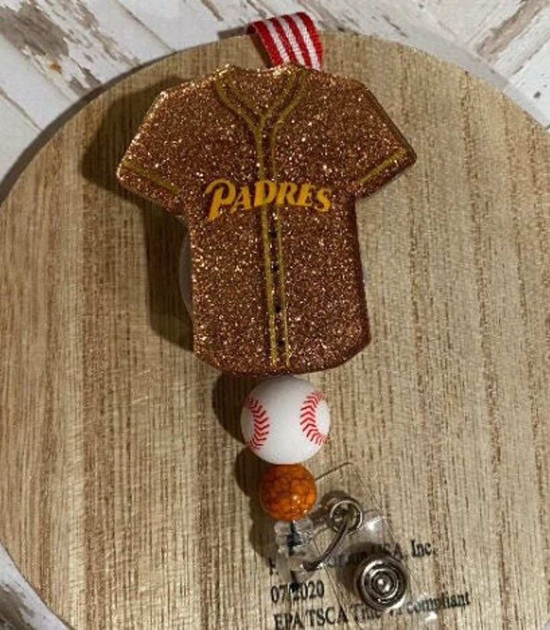 Baseball Badge Reels/sd Badge Reels/sports Badge Reels/nurse Badge ...