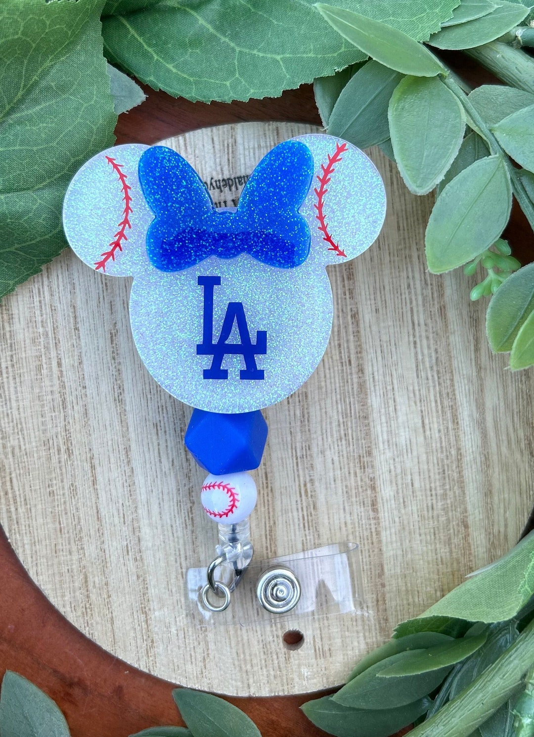 Baseball Badge Reels/la Badge Reels/sports Badge Reels/medical Badge ...