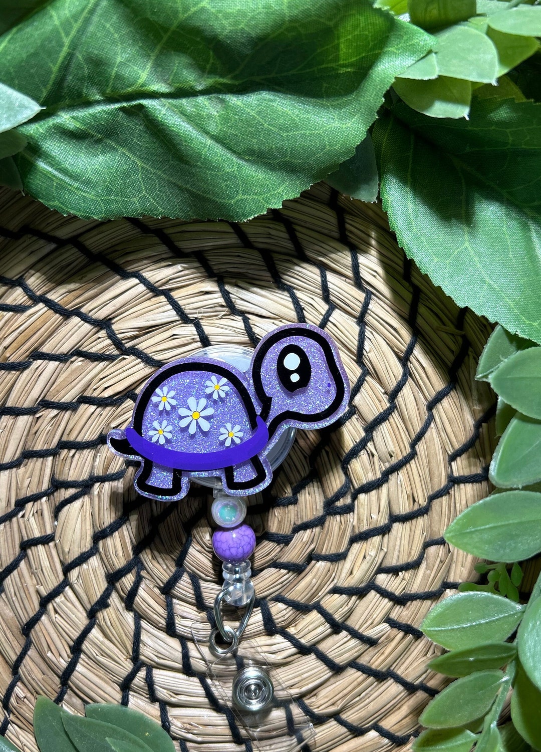 Cute Turtle Badge Reels/summer Badge Reels/spring Badge Reels/animal ...