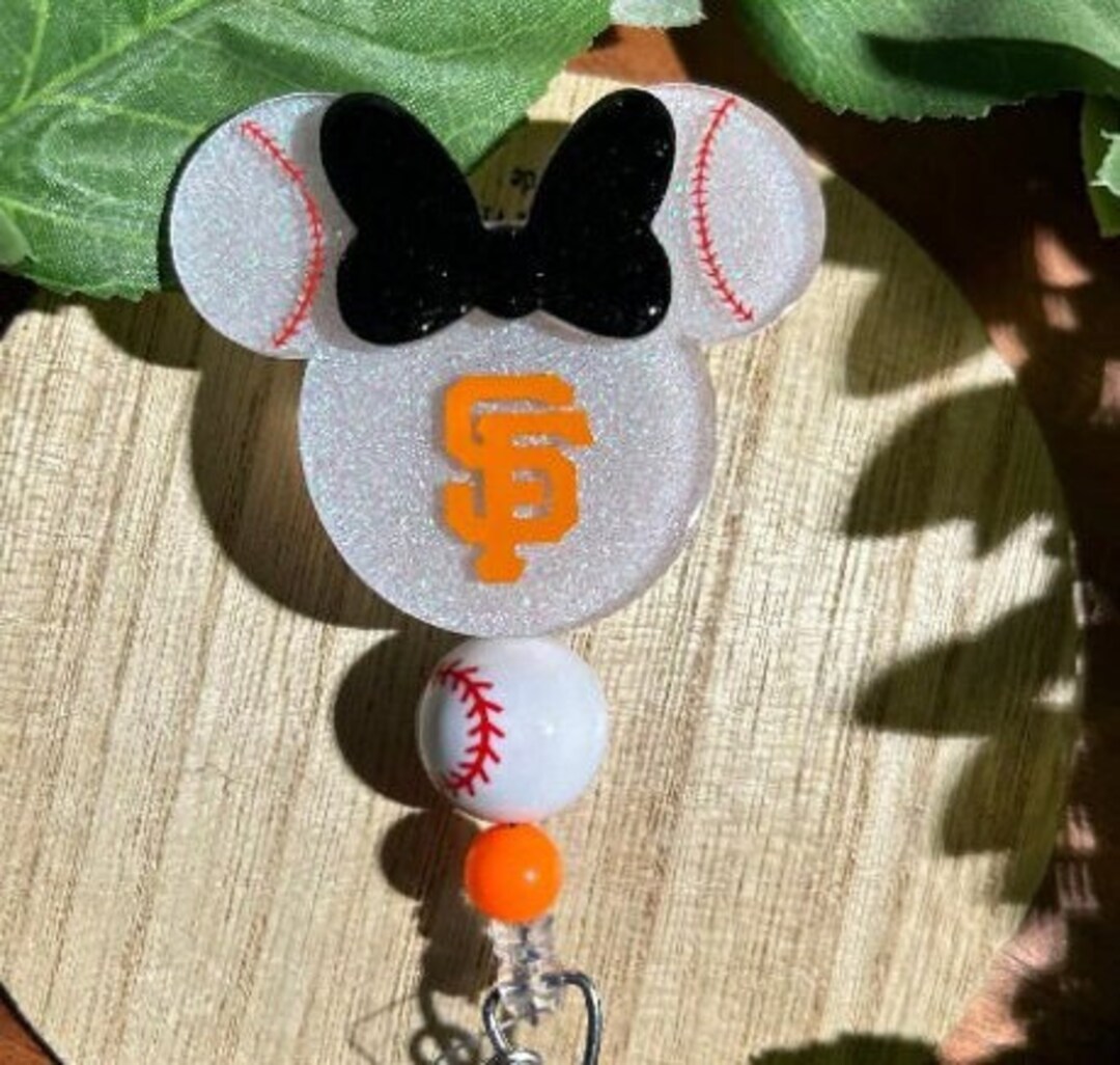 Baseball Badge Reels/sf Badge Reels/sports Badge Reels/nurse Badge ...