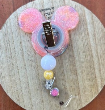 Sunflower Badge Reels/spring Badge Reels/sunflower Mouse Head Badge ...