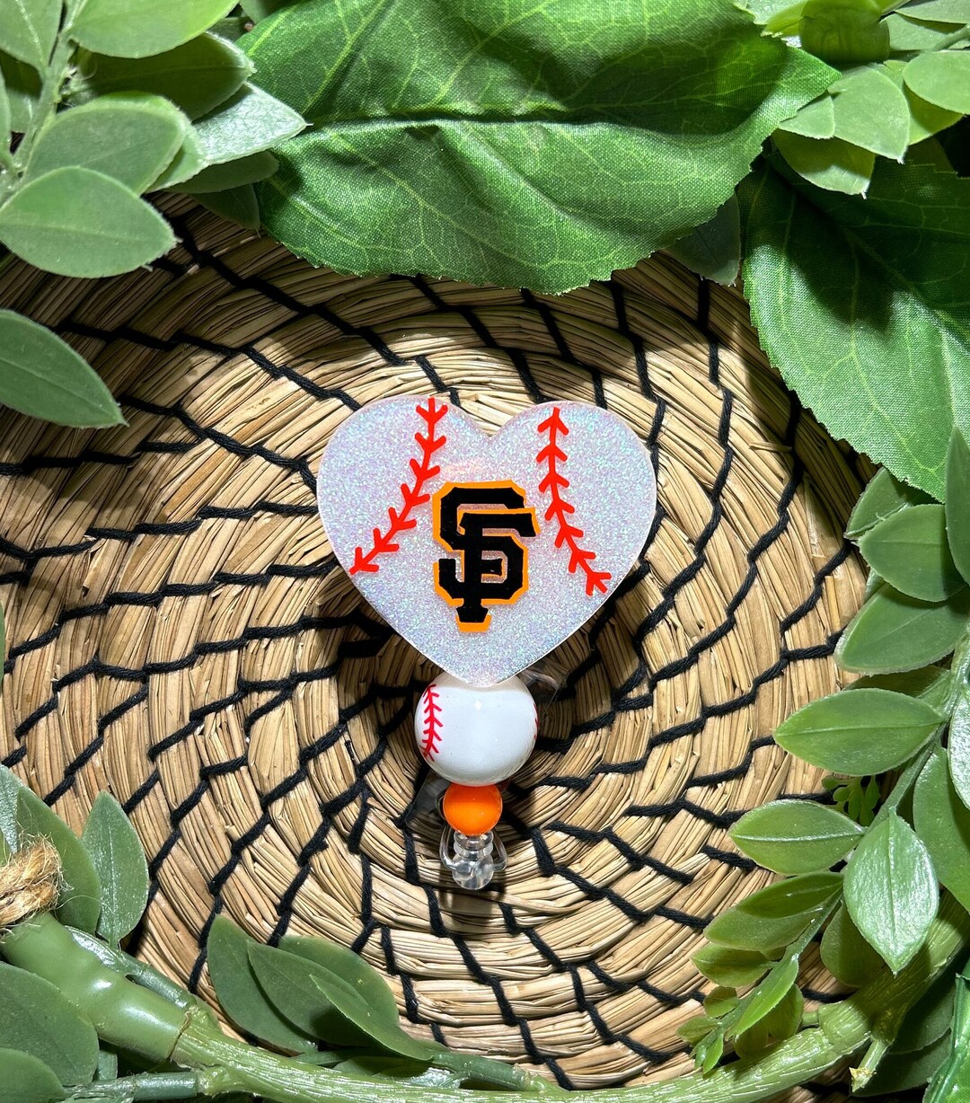 Baseball Badge Reels/sf Badge Reels/sports Badge Reels/nurse Badge ...