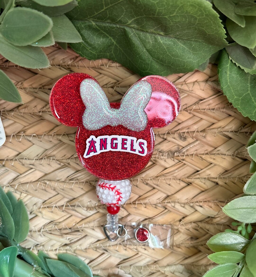 Baseball Badge Reels/angels Badge Reels/sports Badge Reels/nurse Badge ...
