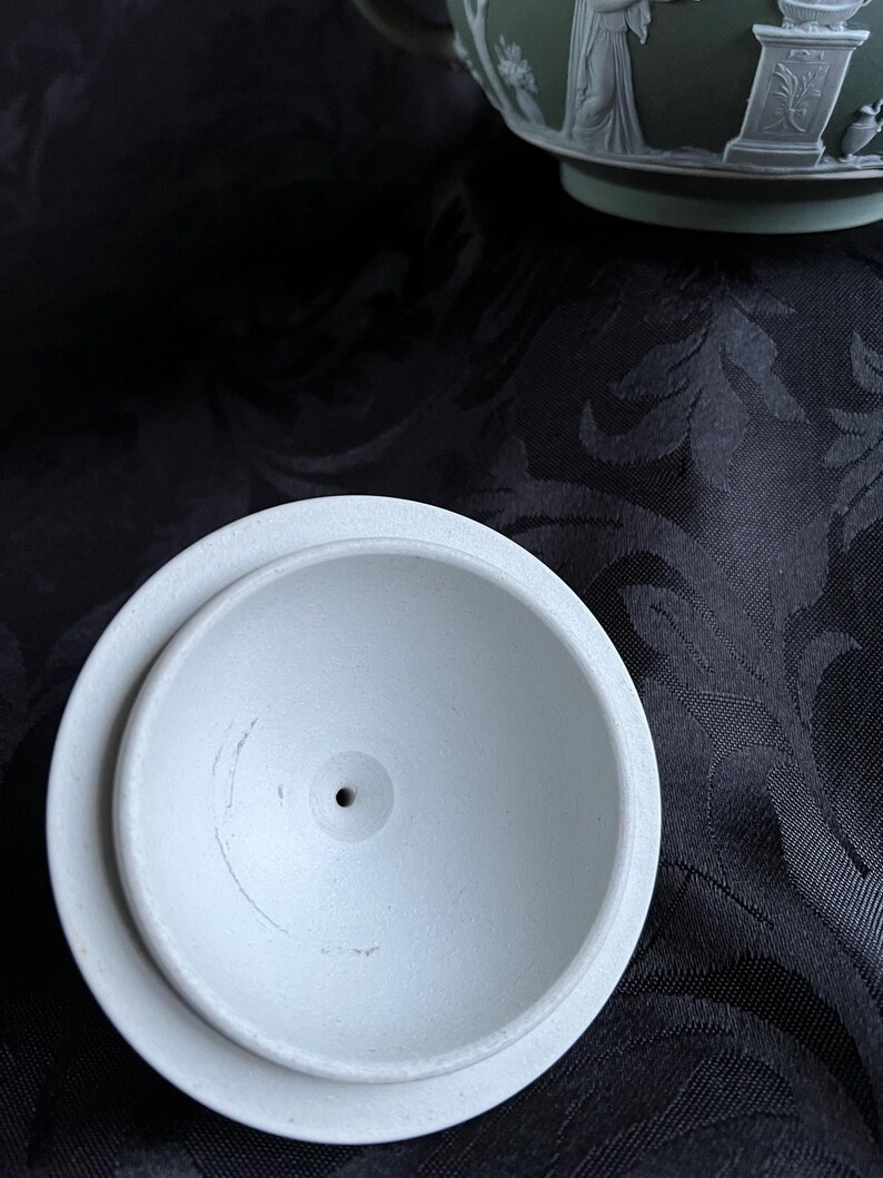 Wedgwood Green Jasper Teapot - Etsy